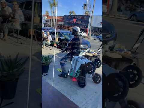 ROBOT SURVIVAL: Can Food Delivery Robots Survive Los Angeles? #automation #ai #robotics #funny