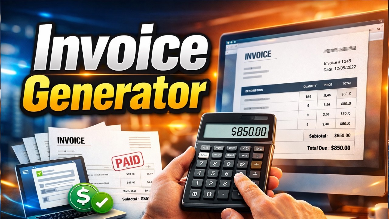 How to Create Invoice using Invoice Generator | Create Invoice on invoice generator