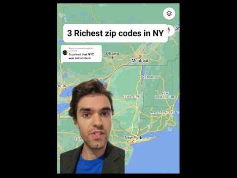 3 richest zip codes in New York
