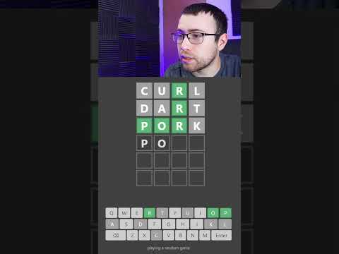 DOUBLE 4 Letter Wordles Under a Minute - Oct 30