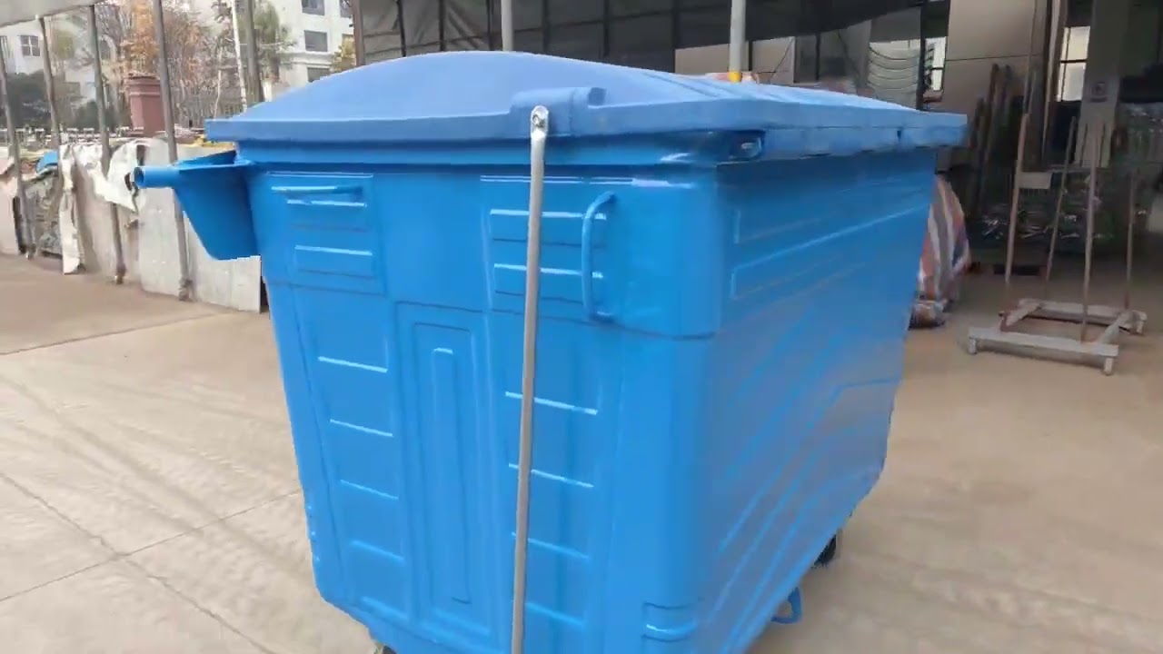 1700L Metal Waste Container