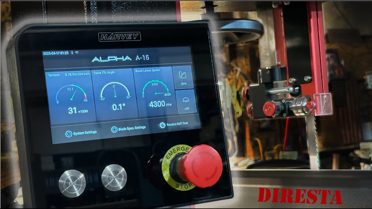 Introducing Harvey Intelligent Bandsaw!