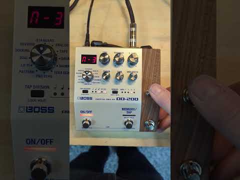 Boss 200 Series Dual Footswitch with Walnut End Cap fits | Reverb