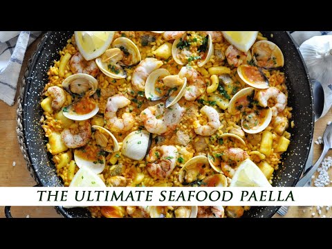 How to Make a SEAFOOD LOVERS Spanish Paella
