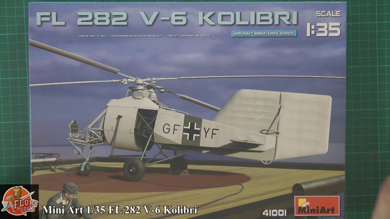 Mini Art 1/35 FL-282 Kolibri review