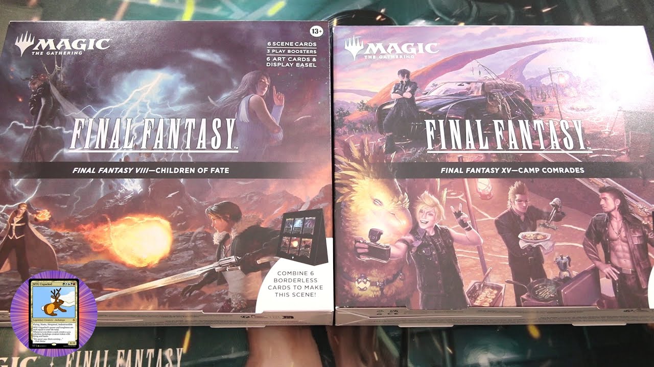 MTG Final Fantasy Scene Boxes Opening! (2/2)