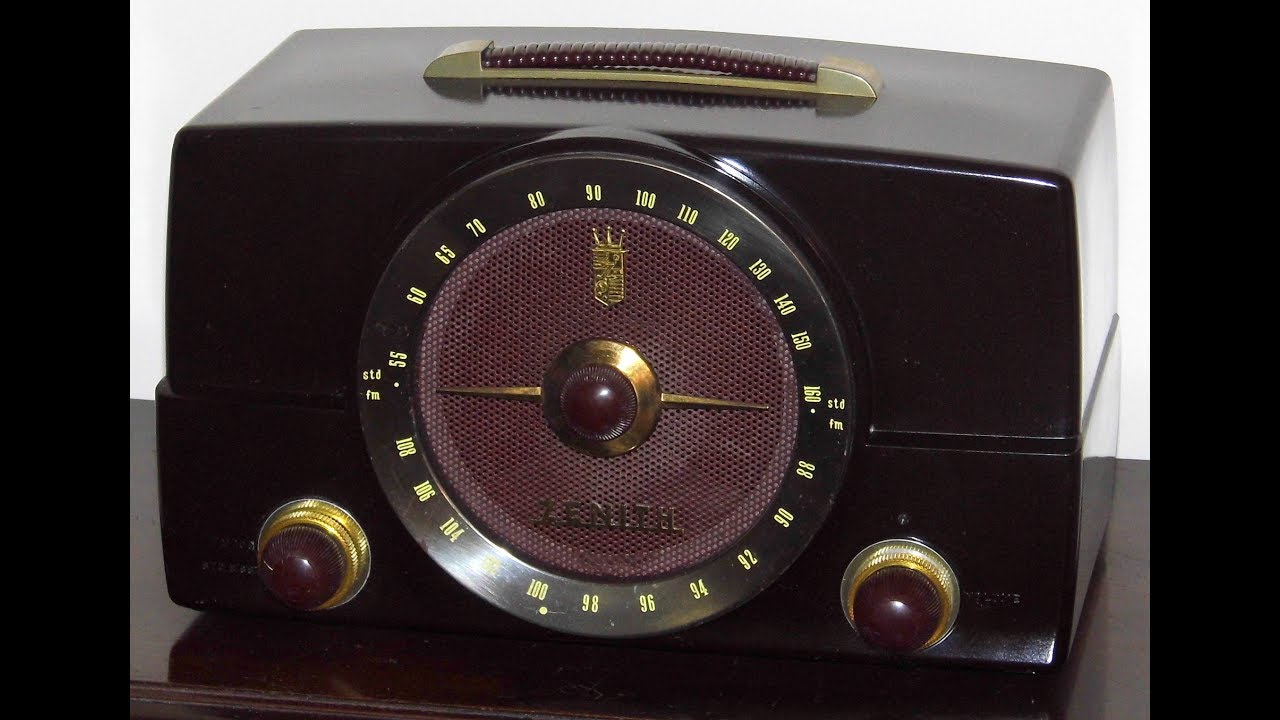 Zenith H 725 AMFM Tube radio - Part 1