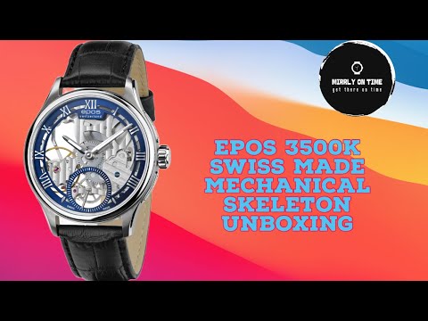 Epos 3500K Swiss Made Mechanical Unboxing #swissmade #mechanicalwatch #watches