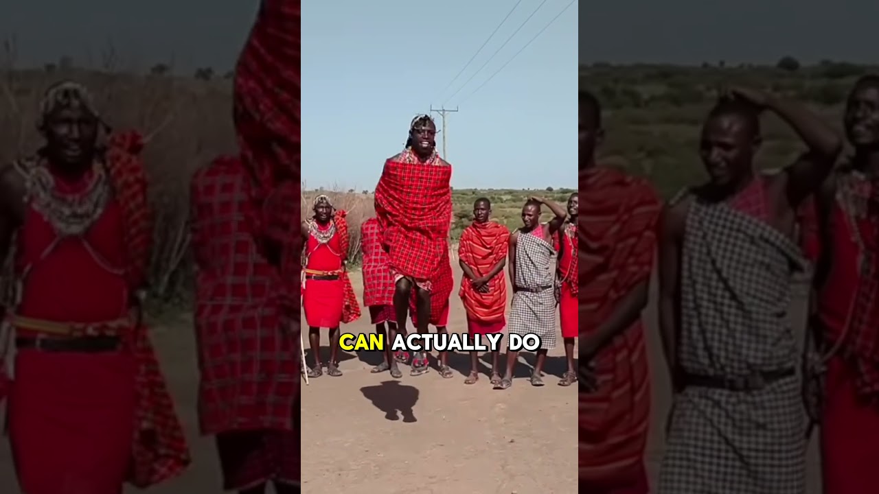 The Ancient secret to growing taller 😱 (Maasai Jumps)