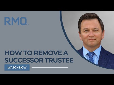 How to Remove a Successor Trustee