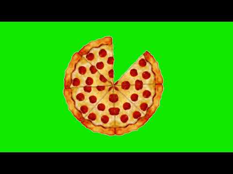 free animated dancing pizza pan cartoon green screen video copyright free to use