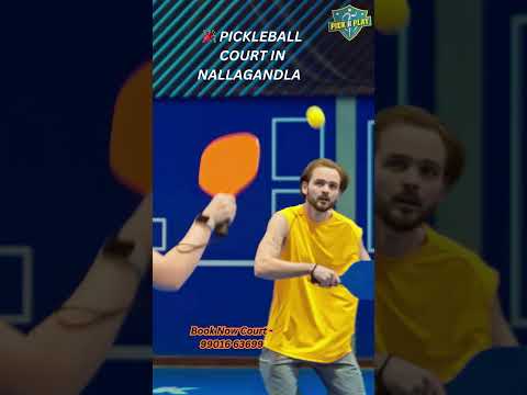 pickleball court in hyderabad | pickleball venue in nallagandla