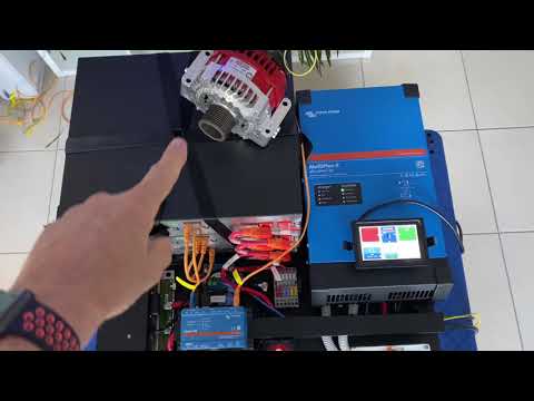 200 Series Wagon “Invisible” Install with 600Ah Lithium and 3000W Inverter running Aircon in van
