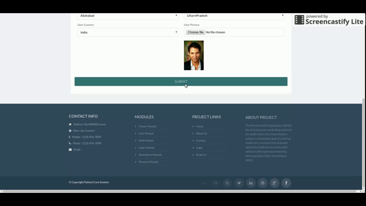 Patient Care System | Python Django Project Tutorial | Python CRUD Project
