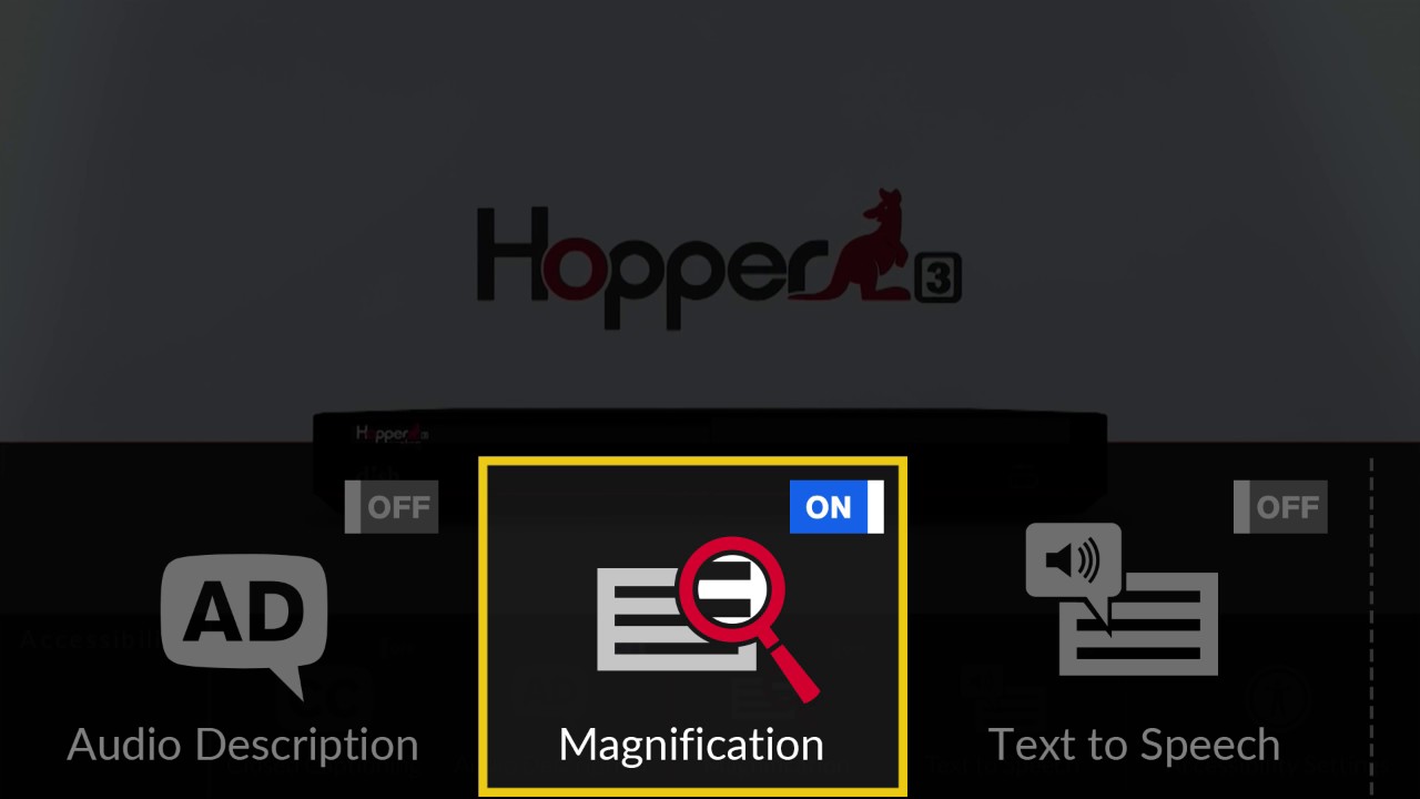 Using The DISH Accessibility Banner