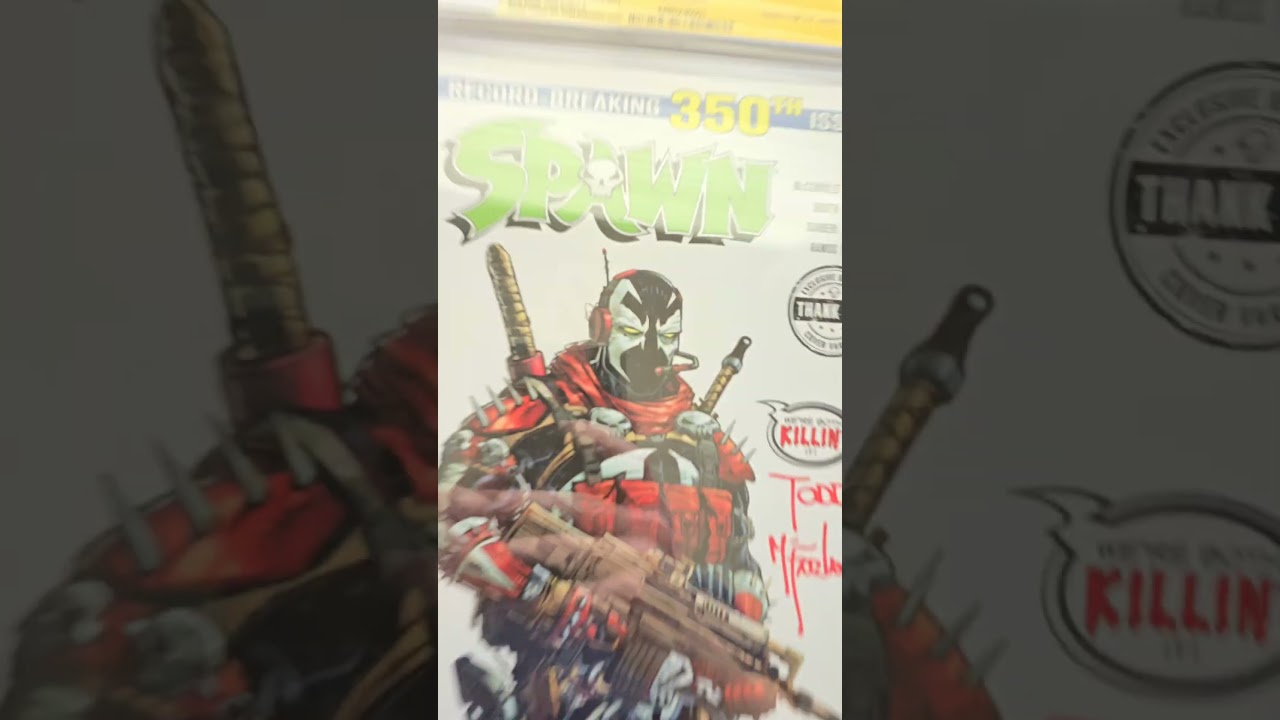 Huge Spawn mail call! #Spawn #spawnhomagecovers #spawn350 #toddmcfarlane