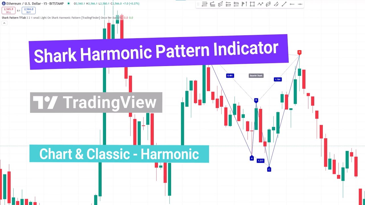 Understanding the Shark Harmonic Pattern Indicator on TradingView | Galaxy.ai