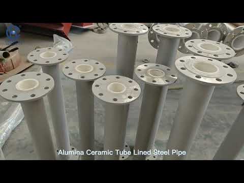 Alumina Ceramic Tube Lined Steel Pipe