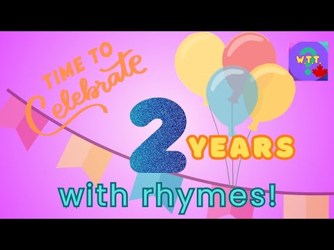 What Rhymes With 2? | Celebrating TWO Years on YouTube