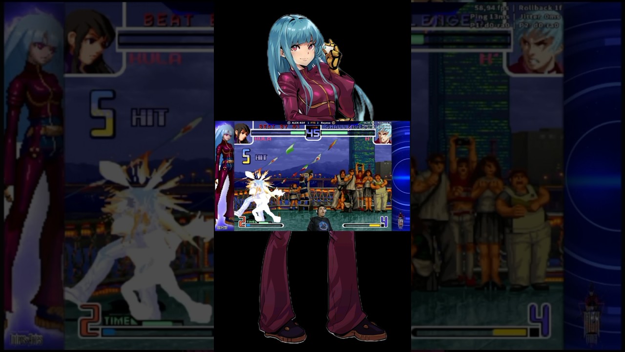 KULA DIAMOND COMBO 3BARRAS HSDM BY: ALEK KOF #kof02 #kof #gaming