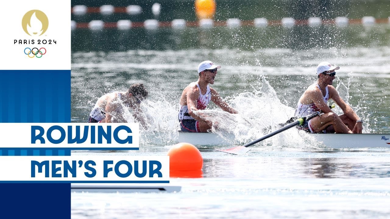 USA Claim Gold 🥇🇺🇸 | Men's Rowing Four | #Paris2024 Highlights
