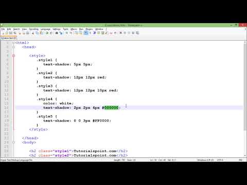 CSS 3 - Shadow