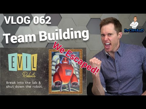 Team Building at an Escape Room! | DrCliffAuD VLOG 062