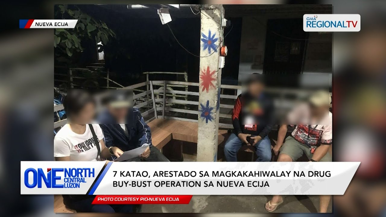 7 katao, arestado sa magkakahiwalay na buy-bust operation sa Nueva Ecija | One North Central Luzon