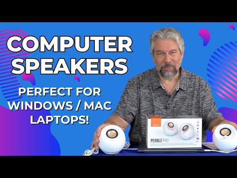 Big Sound from the Creative Labs Pebble Pro USB-C Desktop Speakers