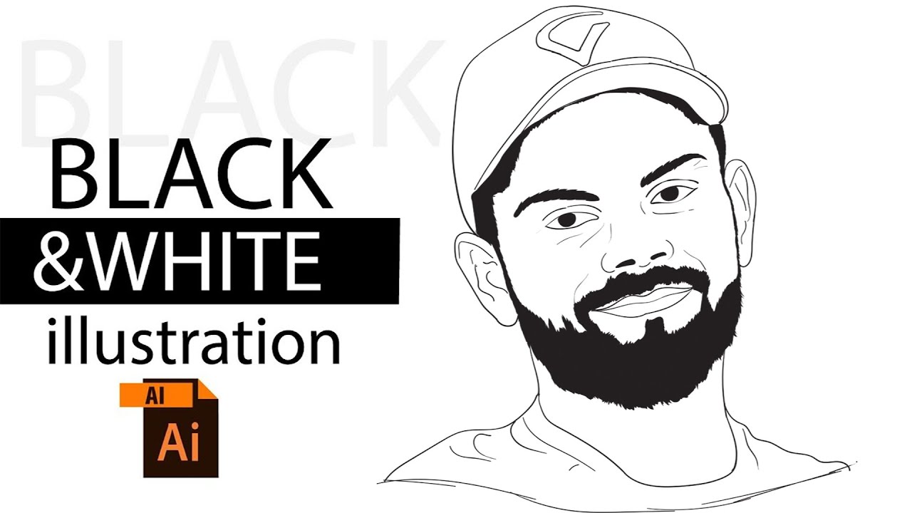 Vector Art  | Vector Portrait | Cartoon Yourself - Adobe illustrator tutorials - illustrator cc 2021