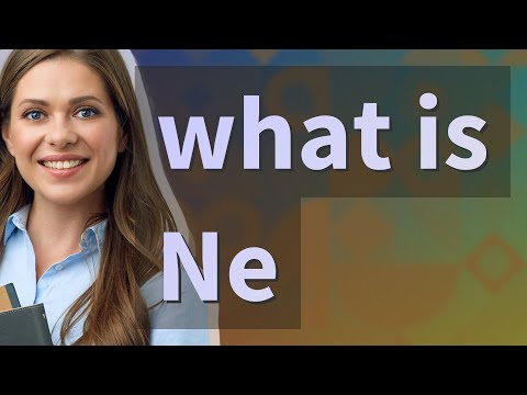 Ne | meaning of Ne