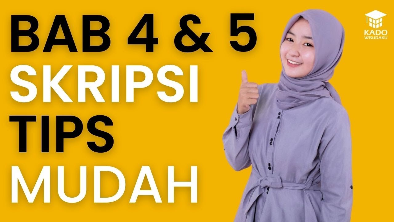 EASY WAY TO COMPILE CHAPTERS 4 & 5 OF A THESIS