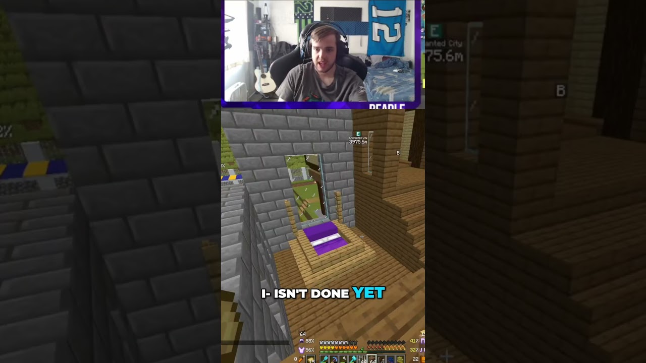 Minecraft Base Tour: Automated Farm, Secret Rooms & Epic Builds! #shorts