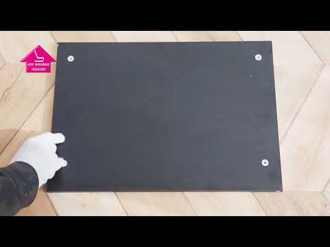how to assemble gloss TV Stand for TV Up to 70" Flat Screen Storage Entertainment Center(006)