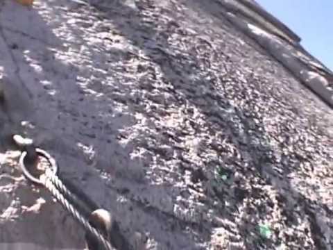 Mile 6.7 - 7.3 (8/8, final) of the Entire Half Dome Trail (cables up/down) CA2HD7dome