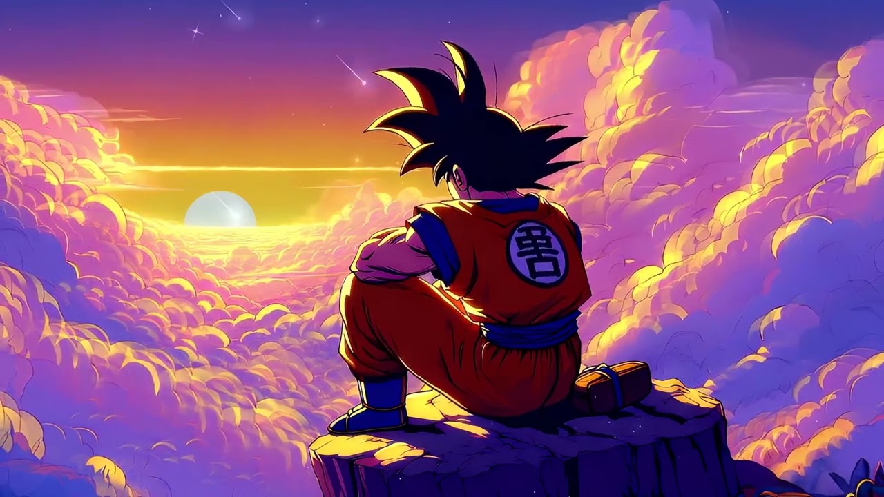 goku sunset ~ live 4K wall