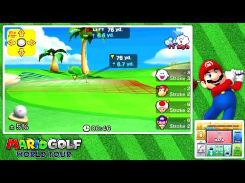 Mario Golf: World Tour - Seaside Course (Holes 16-18)