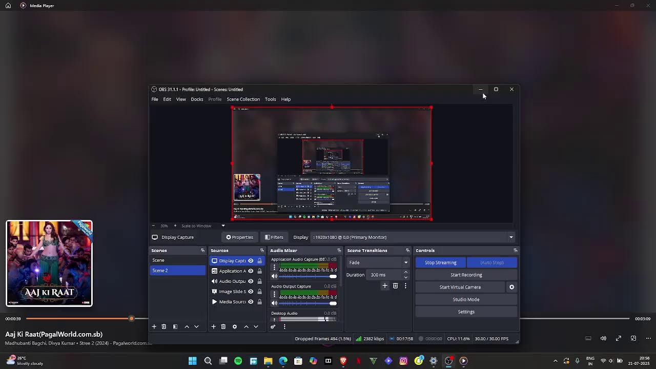 Captain clips Live Stream