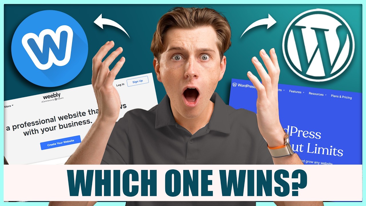 Weebly vs WordPress Comparison: Best Website Builder for Beginners