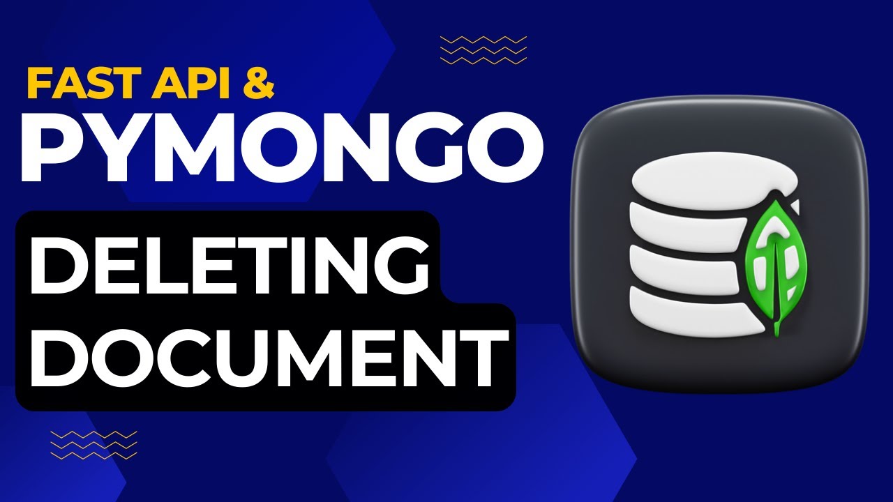 Deleting MongoDB Documents with FastAPI and PyMongo | Python Tutorial