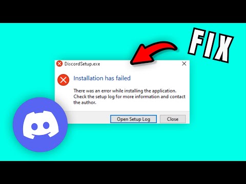 How To Fix Discord "installation has failed" - Windows 7/8/10/11