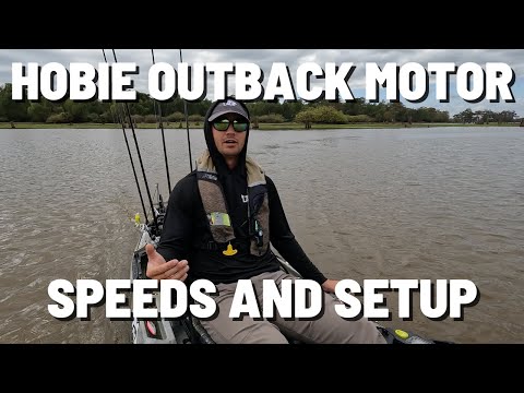 How fast can a Hobie Outback go with a motor? (Newport NK-180s)
