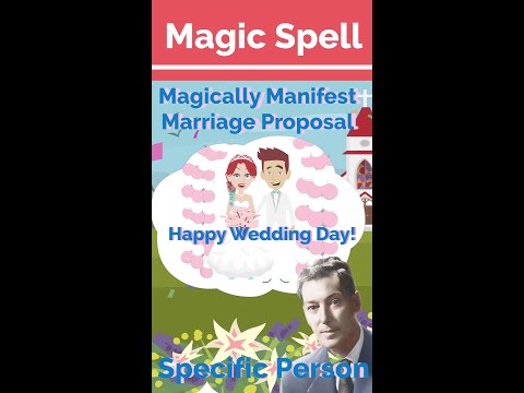Magic Spell to Manifest Marriage Proposal from SP or Better!