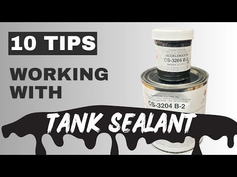 Working With Tank Sealant - Lessons Learned