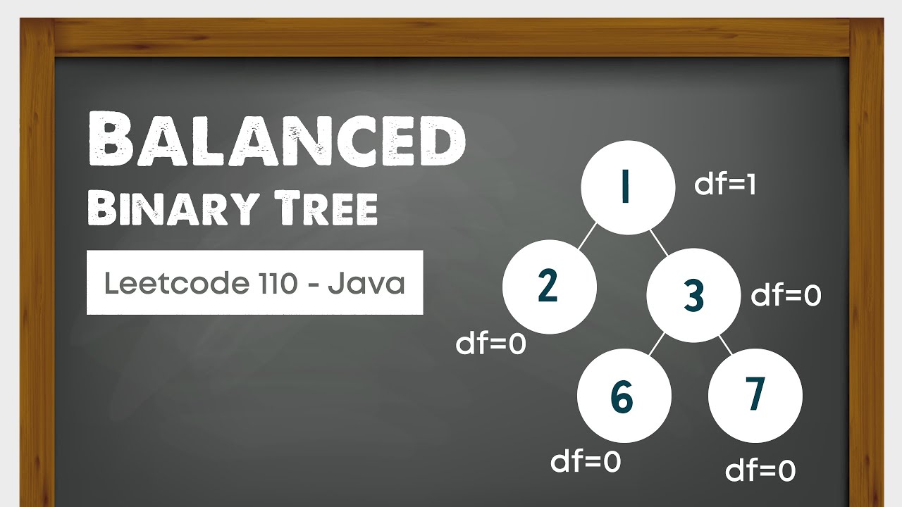 Balanced Binary Tree - Leetcode 110 - Java