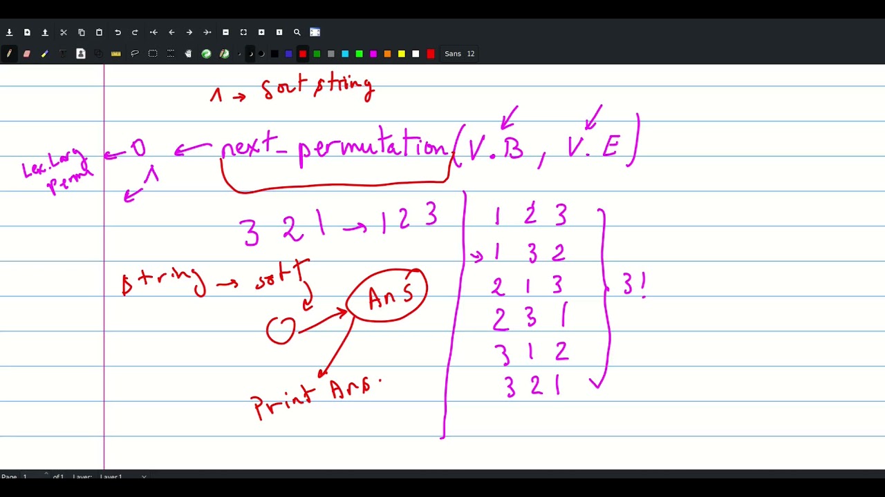 [CSES][Introductory Problems] Creating Strings