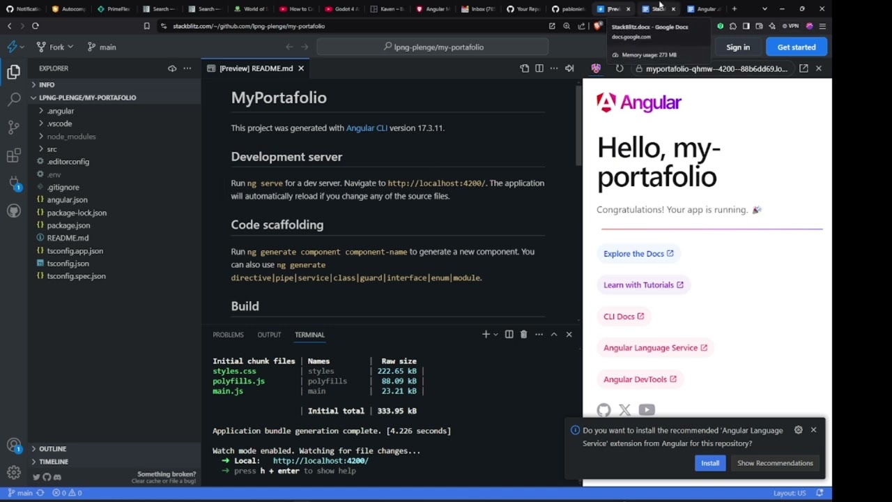 Fixing StackBlitz Issues: Authorize GitHub and Fork Projects Easily