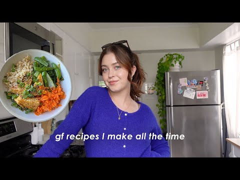 gluten free meal ideas! easy recipes I could eat every day
