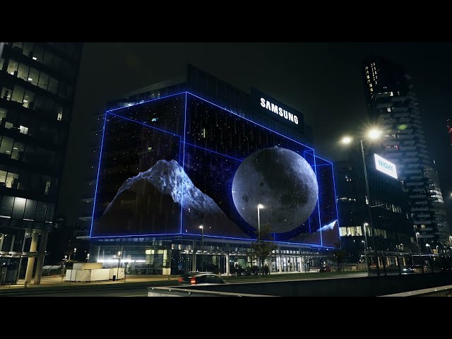 Samsung hypes Galaxy S23 series announcement with amazing 3D projection ...
