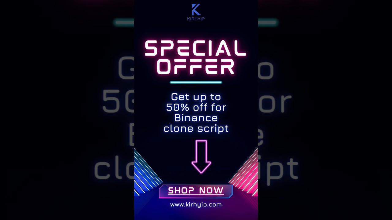 Binance Clone Script - Get your hands on the best deals ever!